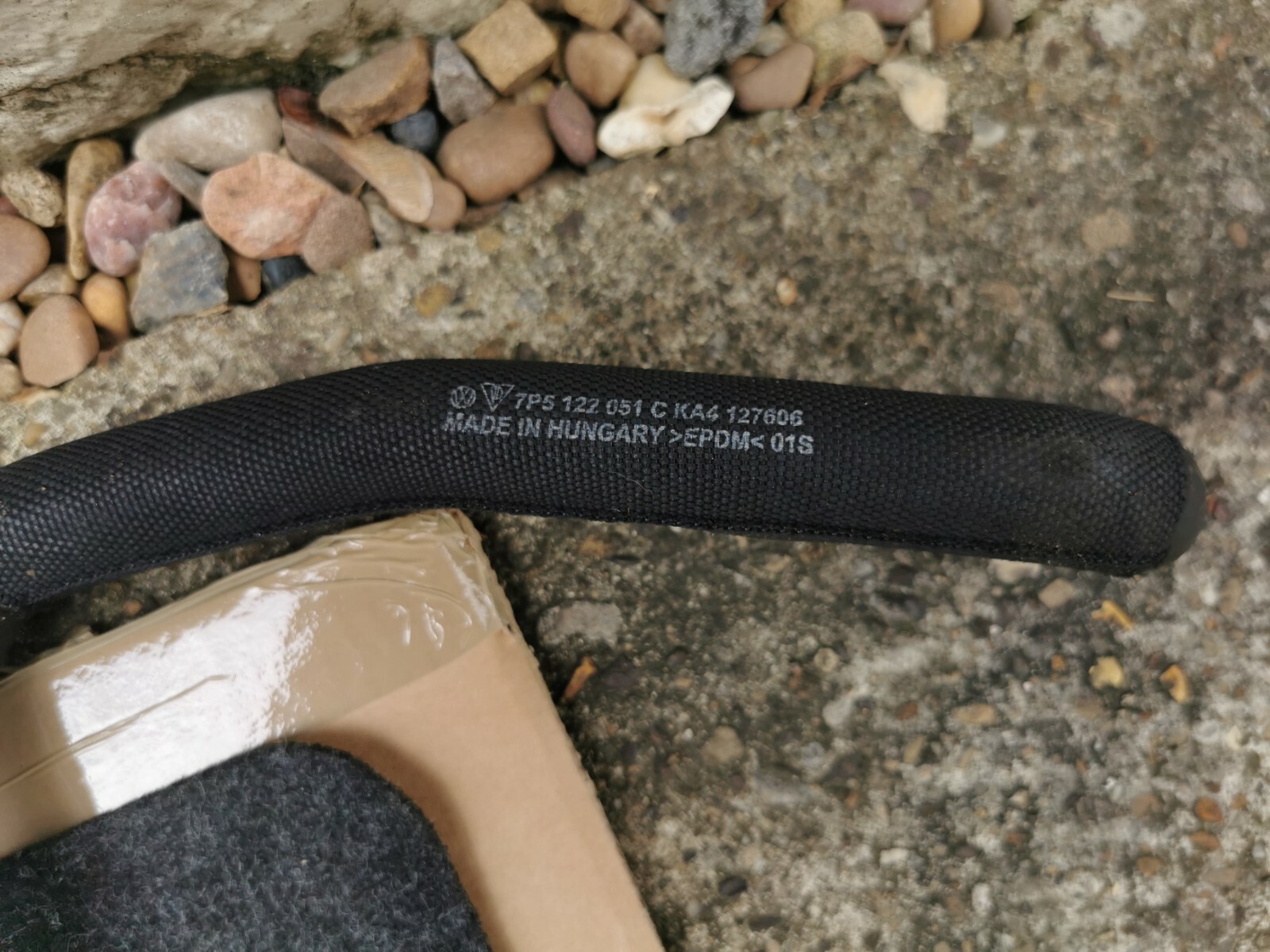 Porsche Cayenne 2010 - 2014 S Hybrid Water pump 7P0965567 hose pipe ...