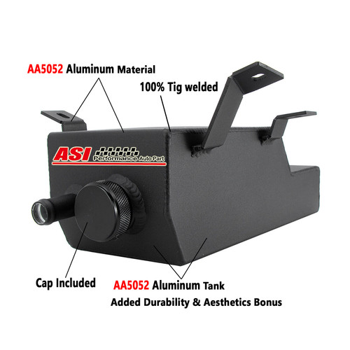 Radiator Coolant Overflow Reservoir Tank for 81-95 Jeep Wrangler YJ CJ5 ...