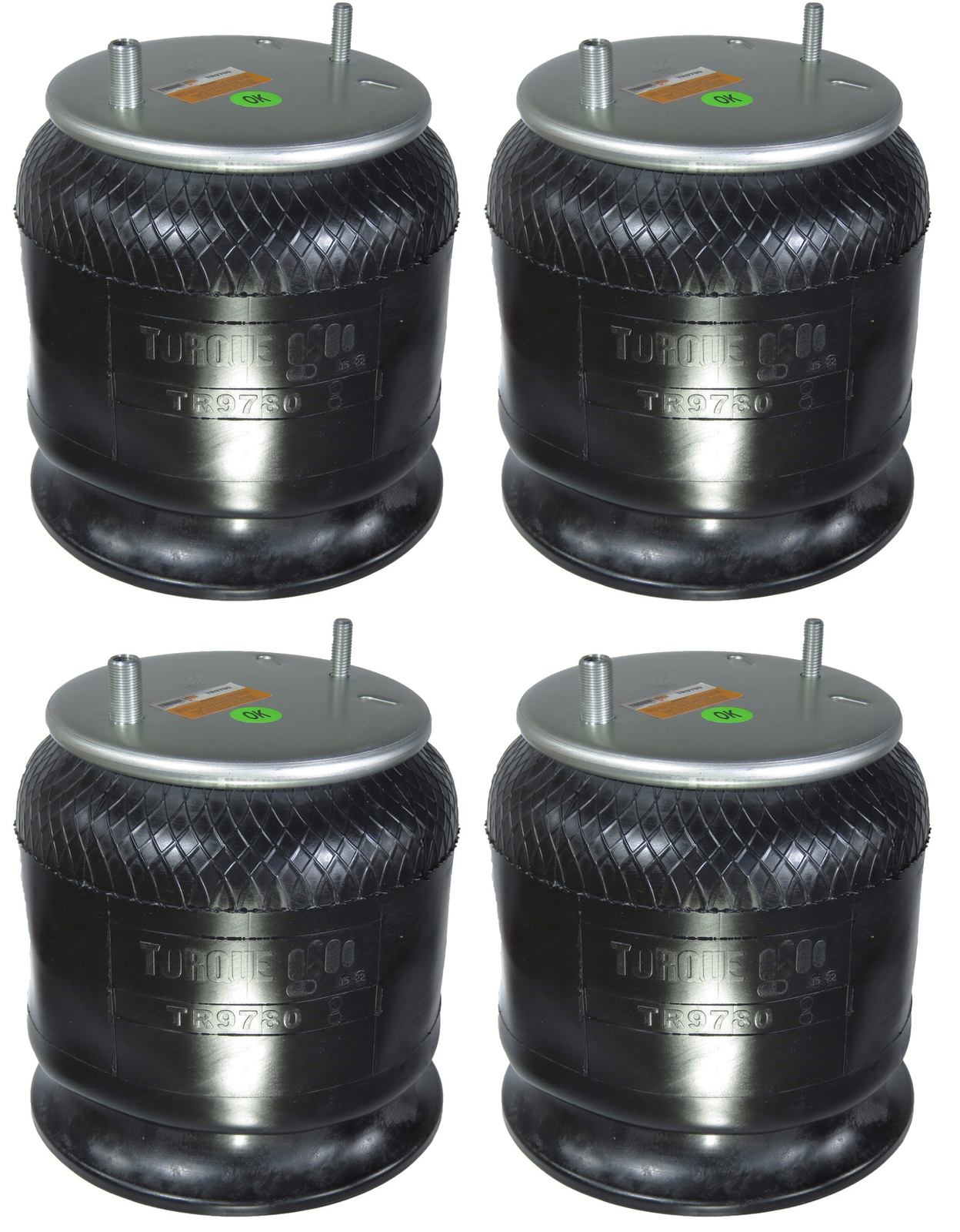 Set of 4 Air Springs for Freightliner Replaces Firestone W01-358-9780 ...