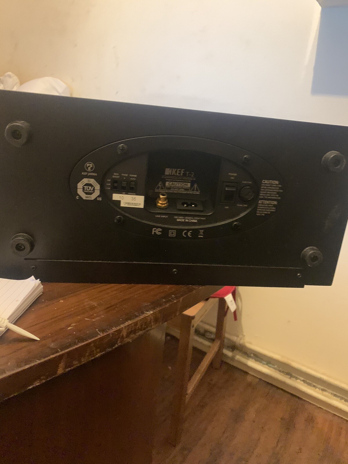 KEF T2 Subwoofer - Black Home Audio Surround Sound OPENBOX | eBay UK