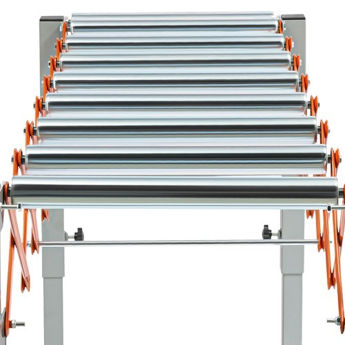 Adjustable Conveyor Table Flexible & Extendable Conveyor Roller Table ...
