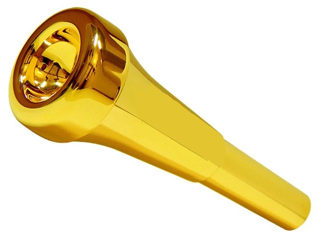 Titanium B6 Trumpet Mouthpiece JC Custom Gold | eBay