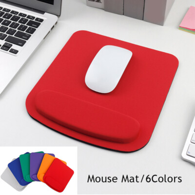 Mouse Pad Wrist Rest Support Ergonomic Comfort Mat Non-Slip PC Laptop ...