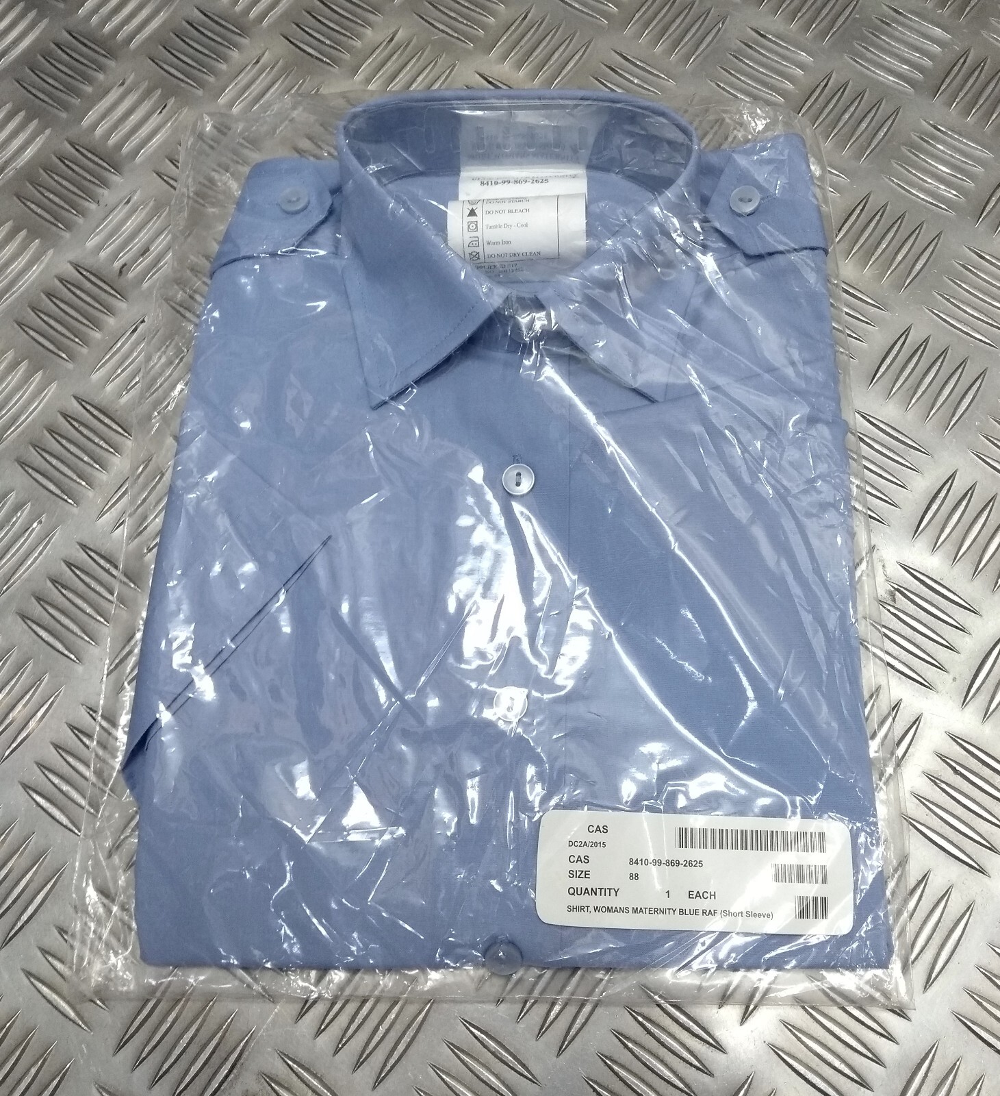 British Royal Air Force WRAF Short Sleeve Blue Uniform Shirt - New ...