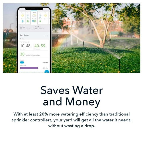 Rachio 3 Smart Sprinkler Controller 4 Zone 3rd Gen - 4ZULW-C for sale ...