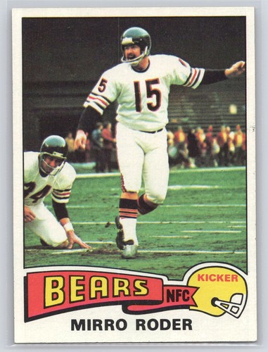 1975 Topps #508 Mirro Roder - Bears - Nrmt | eBay
