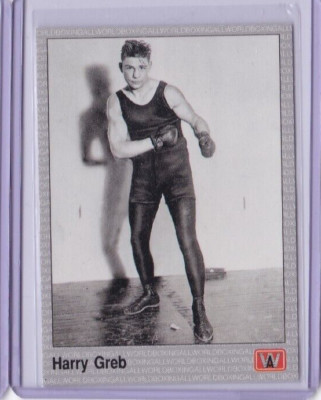 1991 All World BOXING CARD #88 HARRY GREB (ID4) | eBay