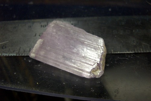 PINK KUNZITE/SPODUMENE CRYSTAL 80+CARATS VINTAGE ESTATE GEM-STONE ...