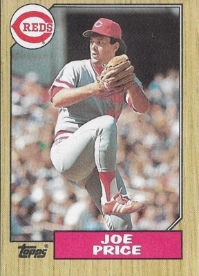 1987 Topps #332 Joe Price - Cincinnati Reds NM | eBay