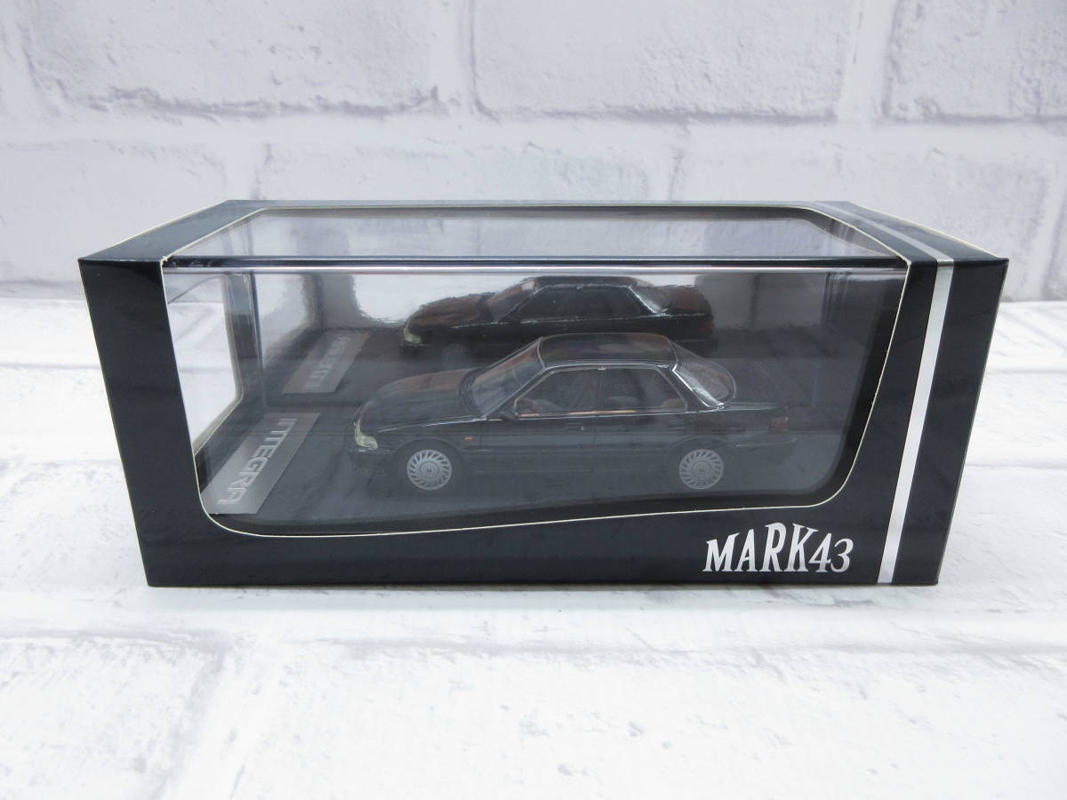 Diecast Car 1/43 Mark 43 MARK43 Honda Integra DA8 XSi Black Model Car ...