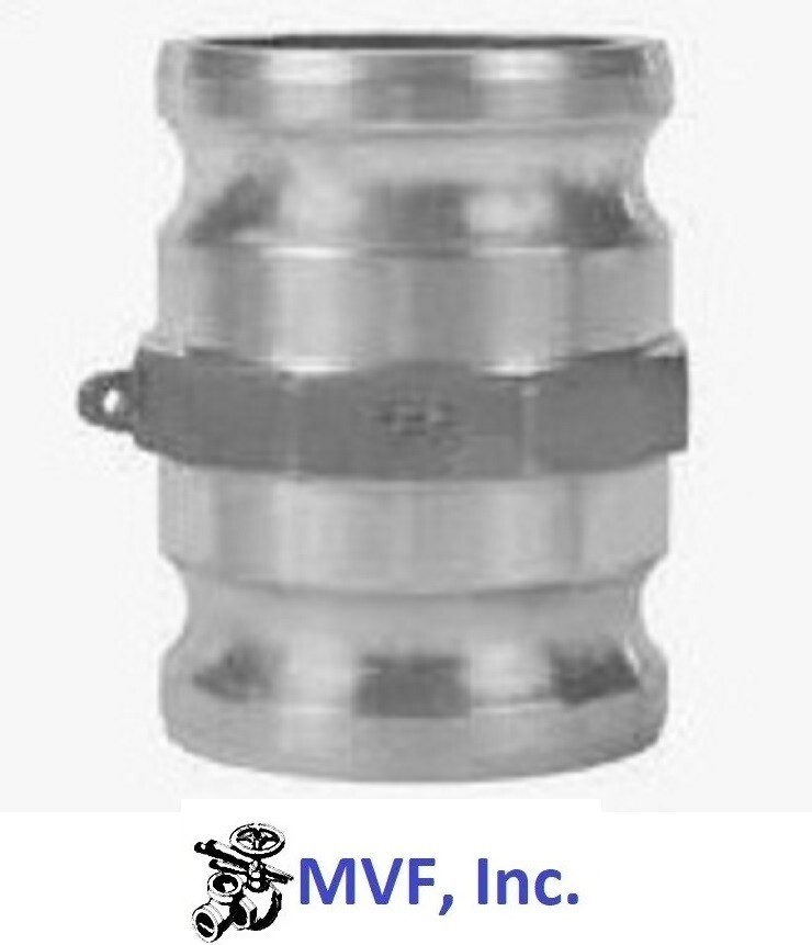 4" x 4" Part SA, Male x Male Spool Adapter, Aluminum, Camlock SA400AL ...