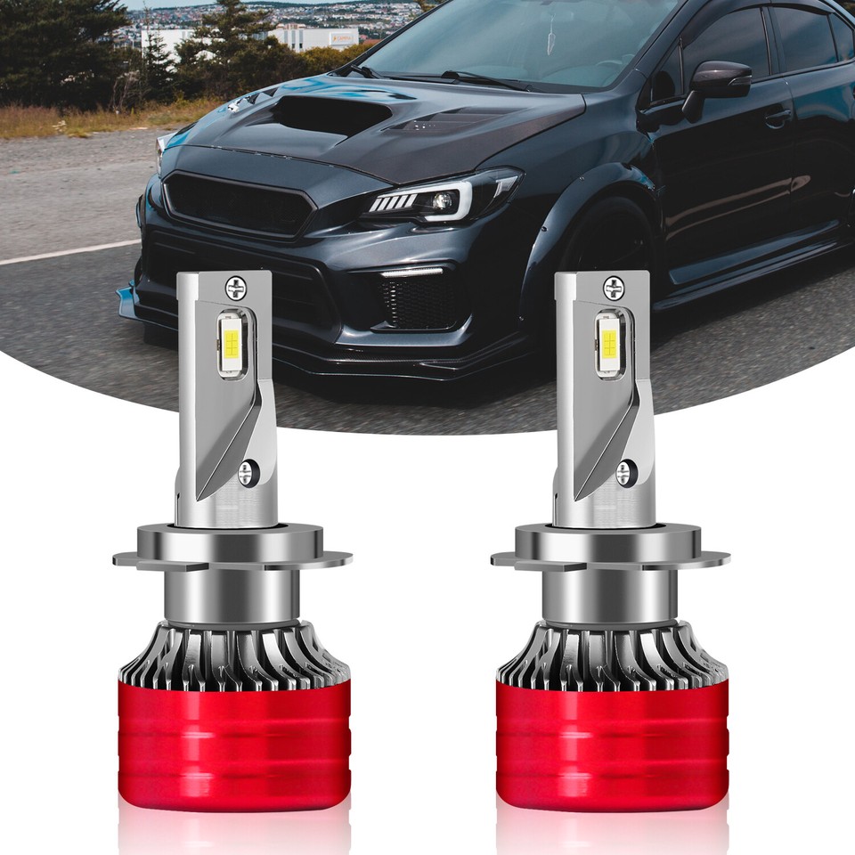4x H7 10000K LED Headlight High Low Beam Bulbs 3300000LM White Super ...