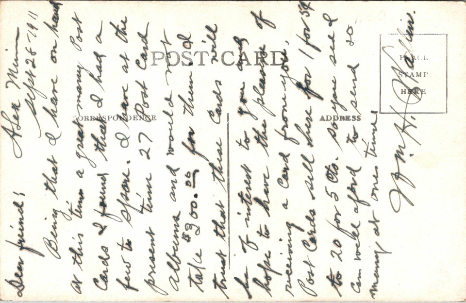 Freeborn County Court House Albert Lea Minnesota Hand-Tinted Postcard ...