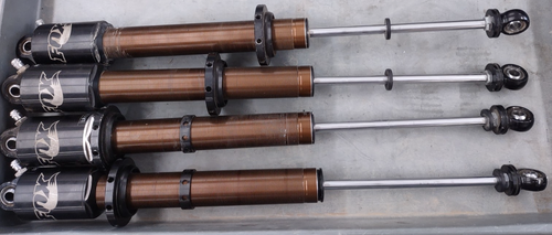 Fox aluminum threaded body shock dirt late model race car Rocket ...