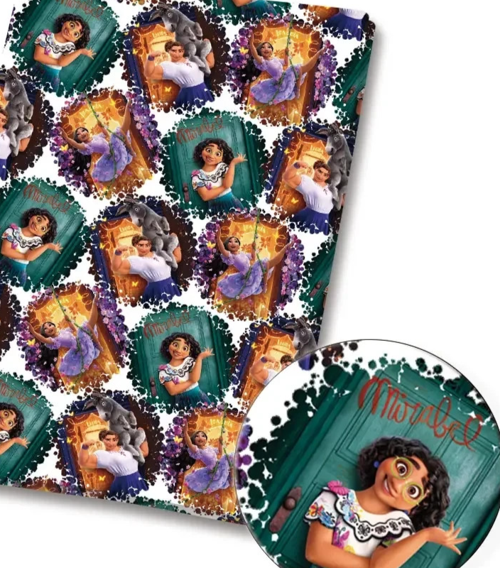 Disney Encanto Mirabel isabela polyCotton Fabric Half Yard (18” x 55 ...