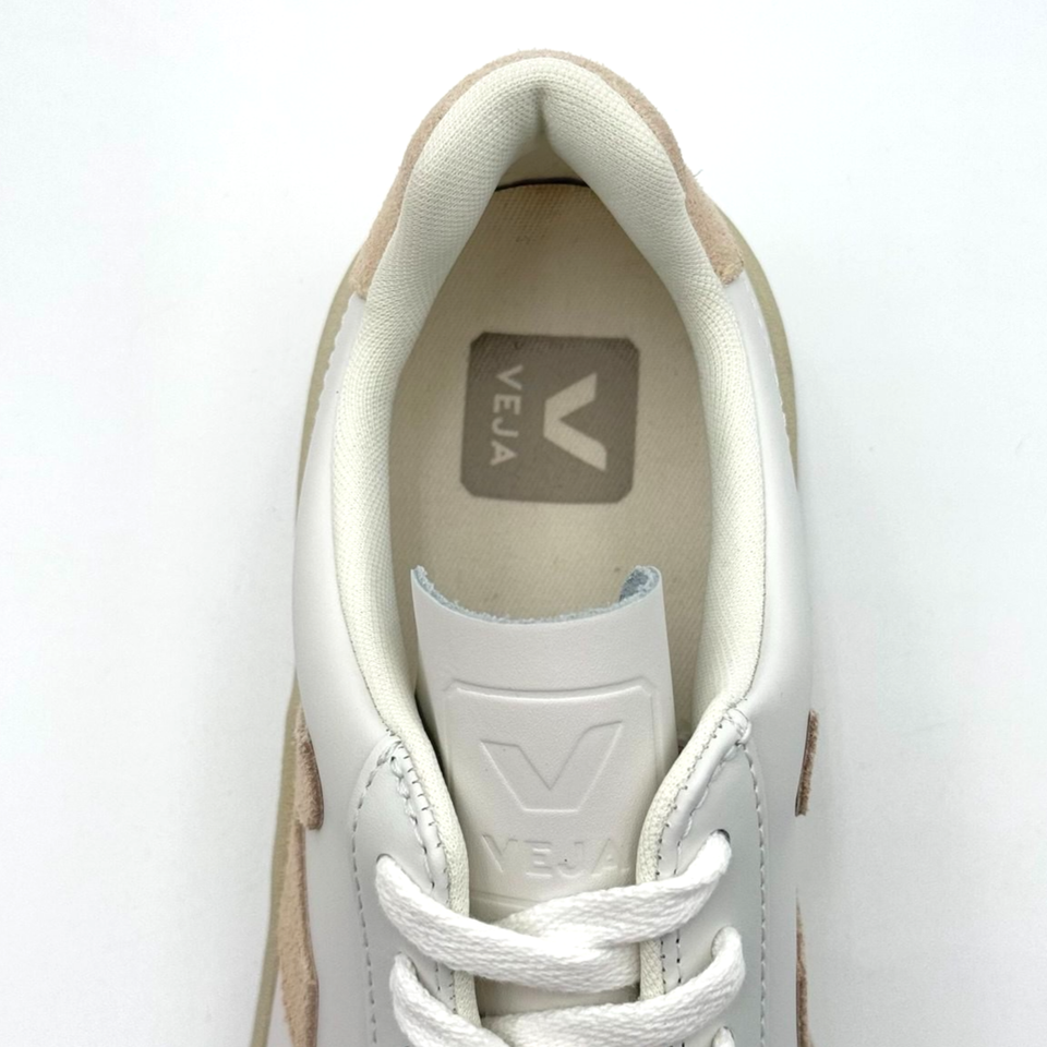 Veja V-12 Leather Sneakers Women's Sizes Extra White Sable XD0202335A ...