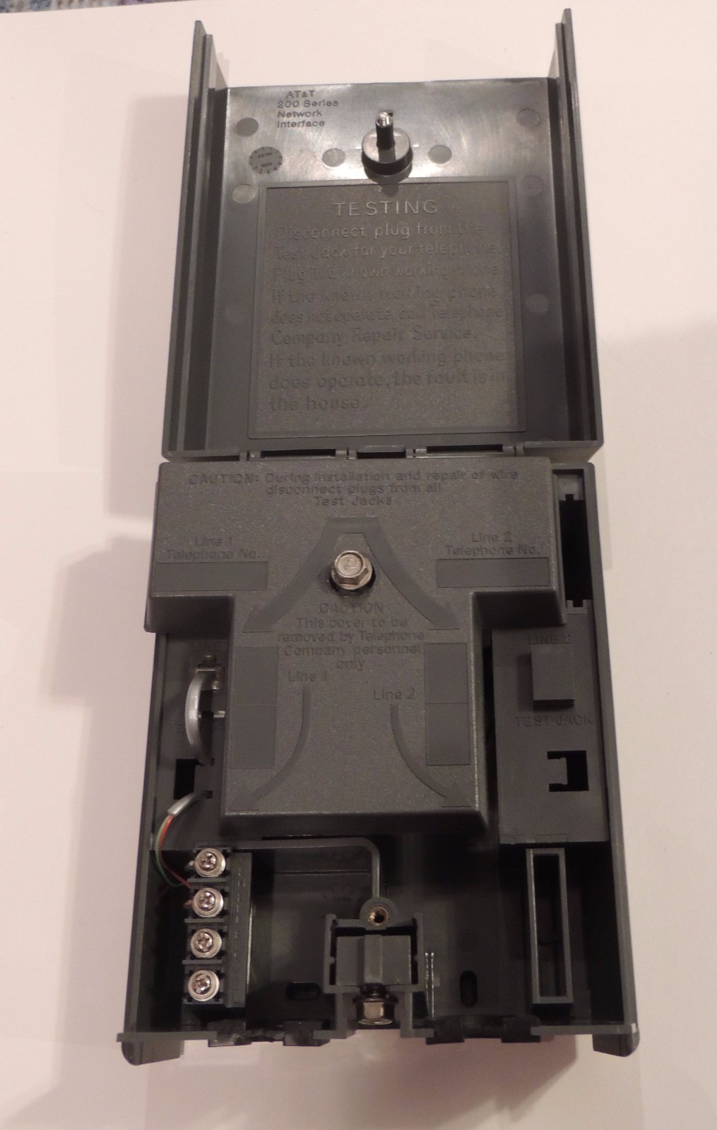 AT&T Outdoor Telephone Network Interface Device Protector 2 PR NEW NID ...