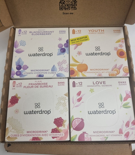 Waterdrop® Microdrink Set - Water Flavouring - Hydration Tablet x 48 ...