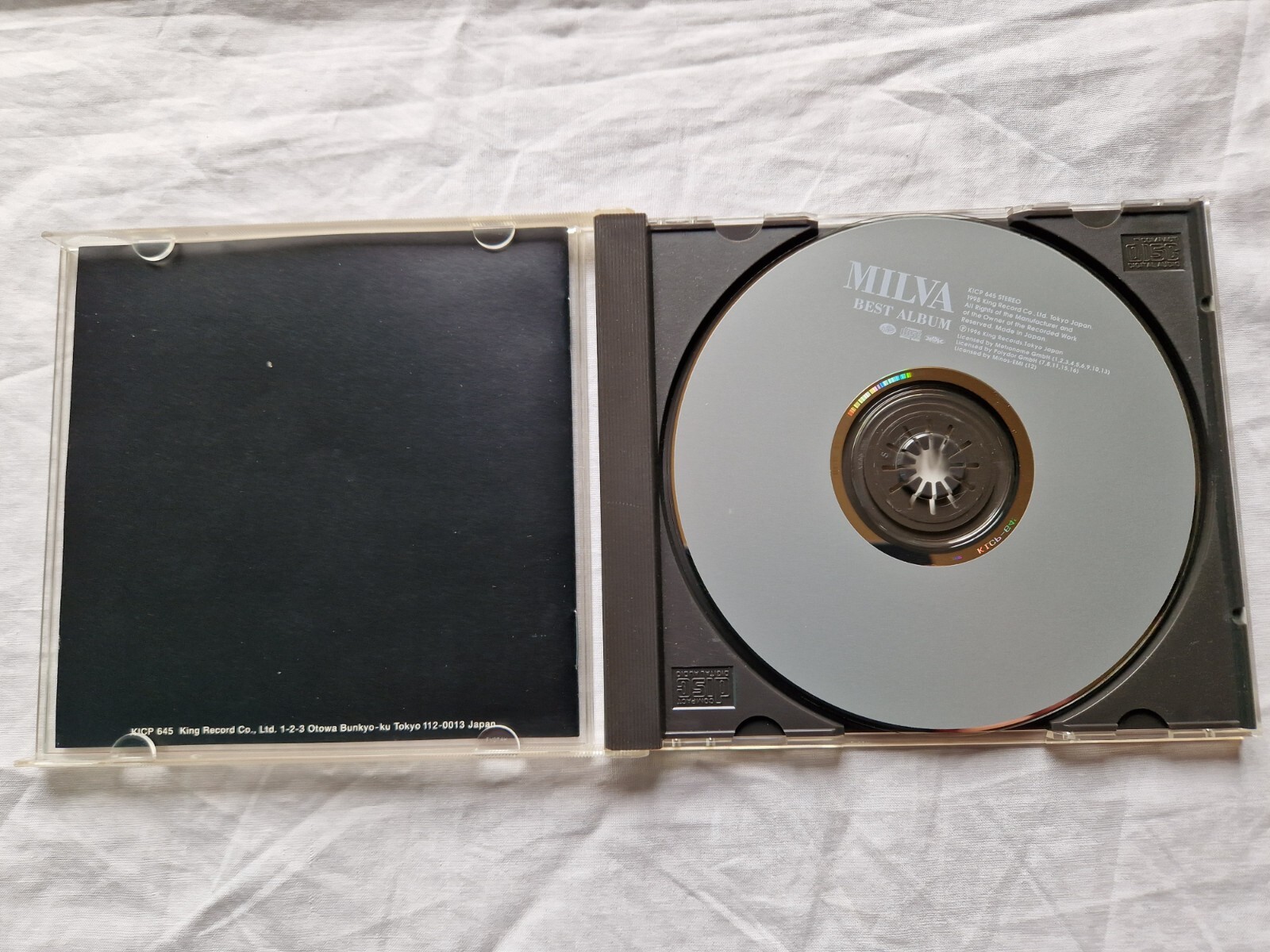 MILVA BEST ALBUM RARO CD JAPAN 1996 Battiato Vangelis Dalla RARO NO 33 ...