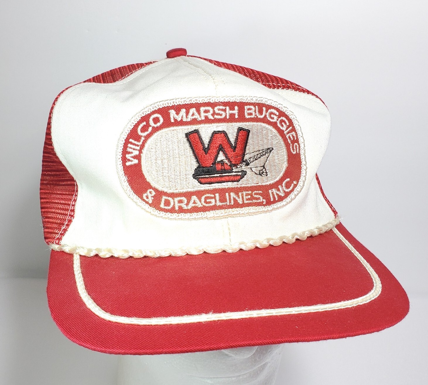 Vintage Wilco Marsh Buggies & Draglines Inc Trucker H… - Gem