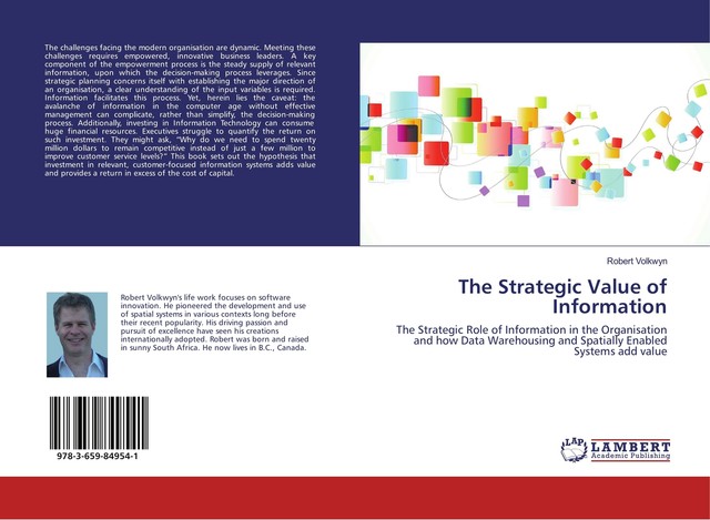 The Strategic Value of Information von Robert Volkwyn (2016, Taschenbuch) online kaufen | eBay.de