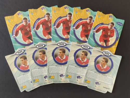 OWEN MICHAEL LIVERPOOL LOT OF 5 CARDS FRANCE FOOT 2000 TOP CHAMPIONS TC ...
