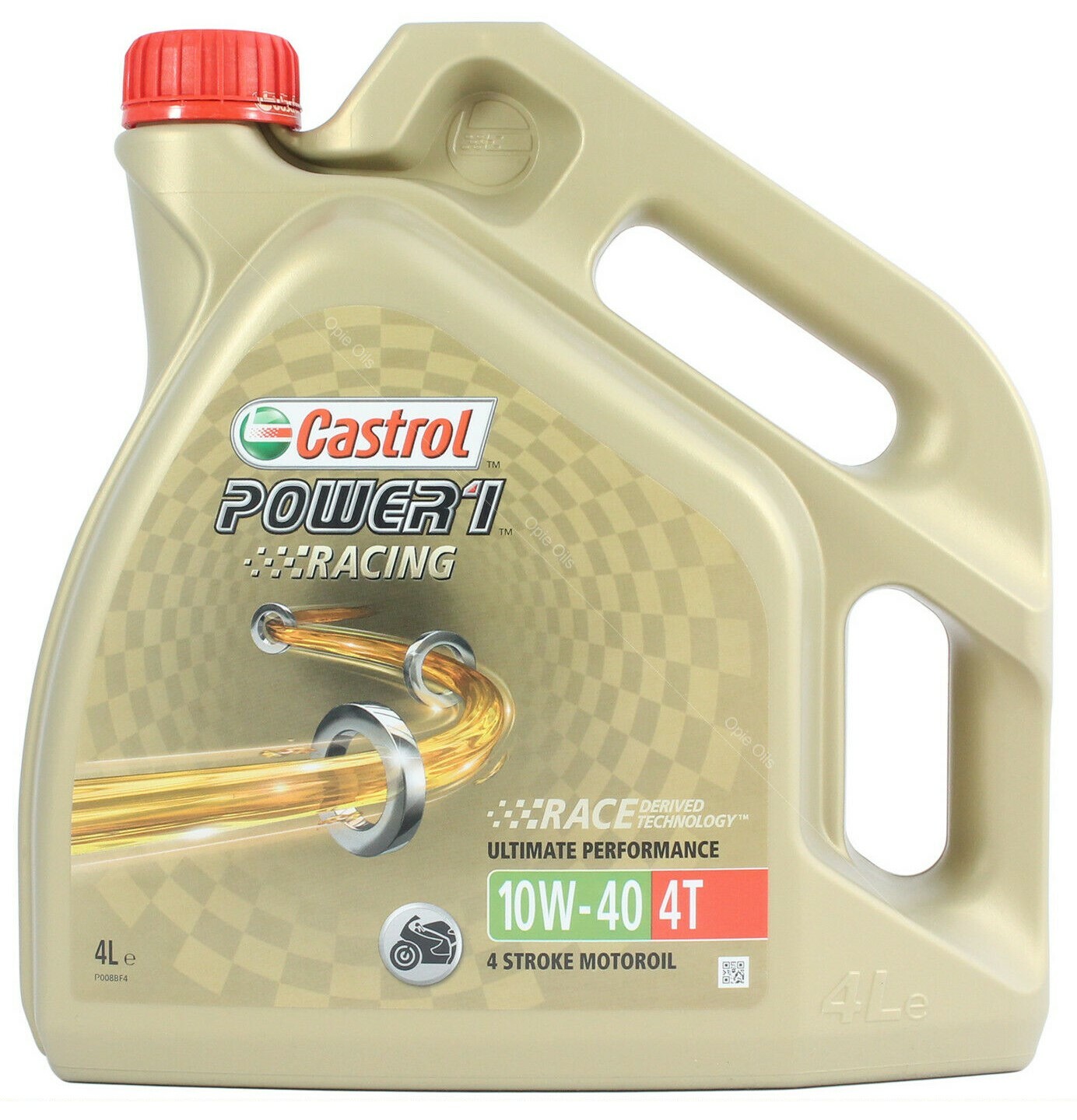 Castrol POWER 1 Racing 4T 10W-40 SN MA-2 Fully Synthetic Motorcycle ...