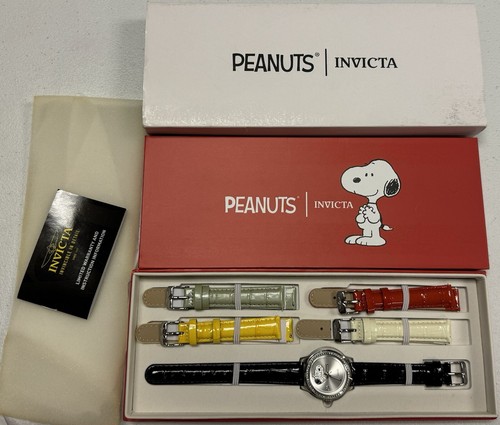 Peanuts Invicta Watch Unused W/ Box Paper | eBay