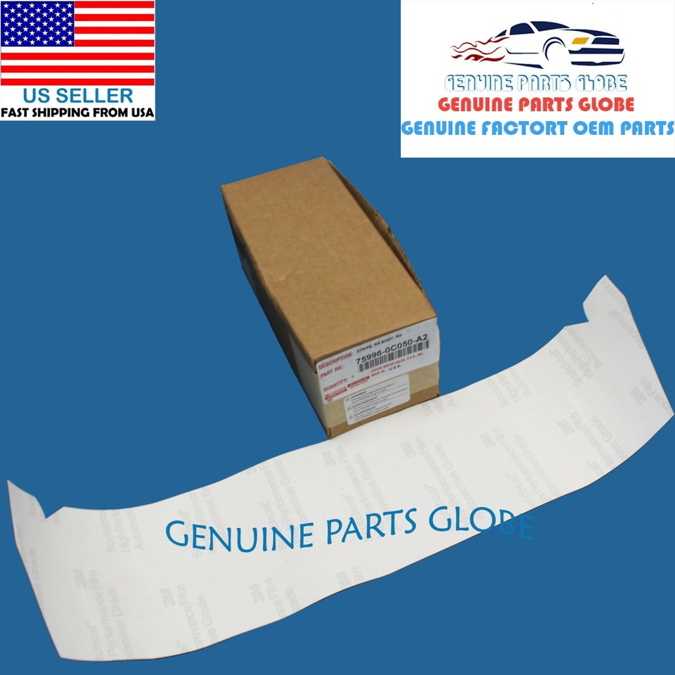 GENUINE TOYOTA TUNDRA TACOMA REAR TRD OFF ROAD TRUCK BED DECAL 75996 ...