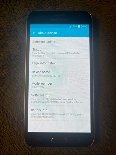 Samsung J3 (2016) SM-J320FN, Vodafone | eBay UK