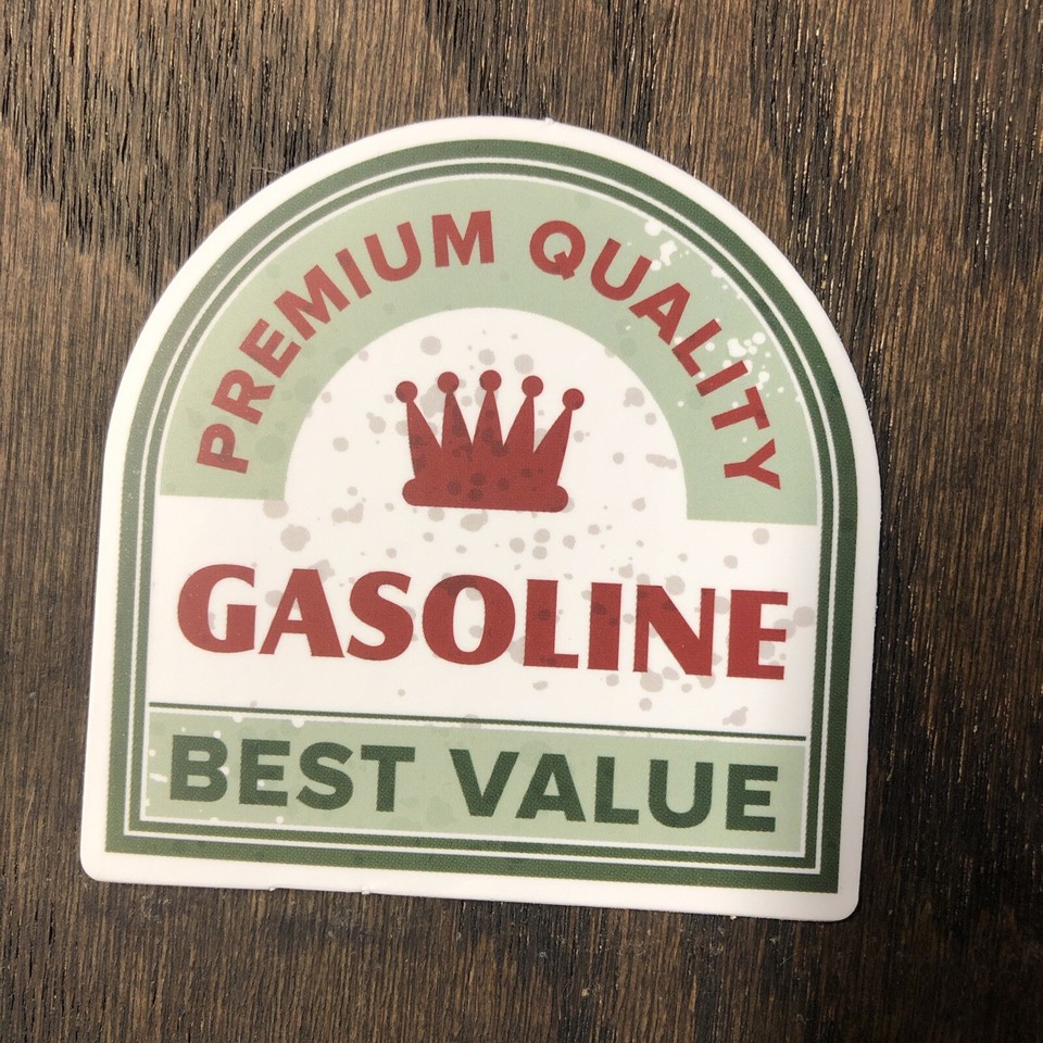 Premium Quantity Gasoline Sticker For Skateboard Bottle Guitar Phone ...