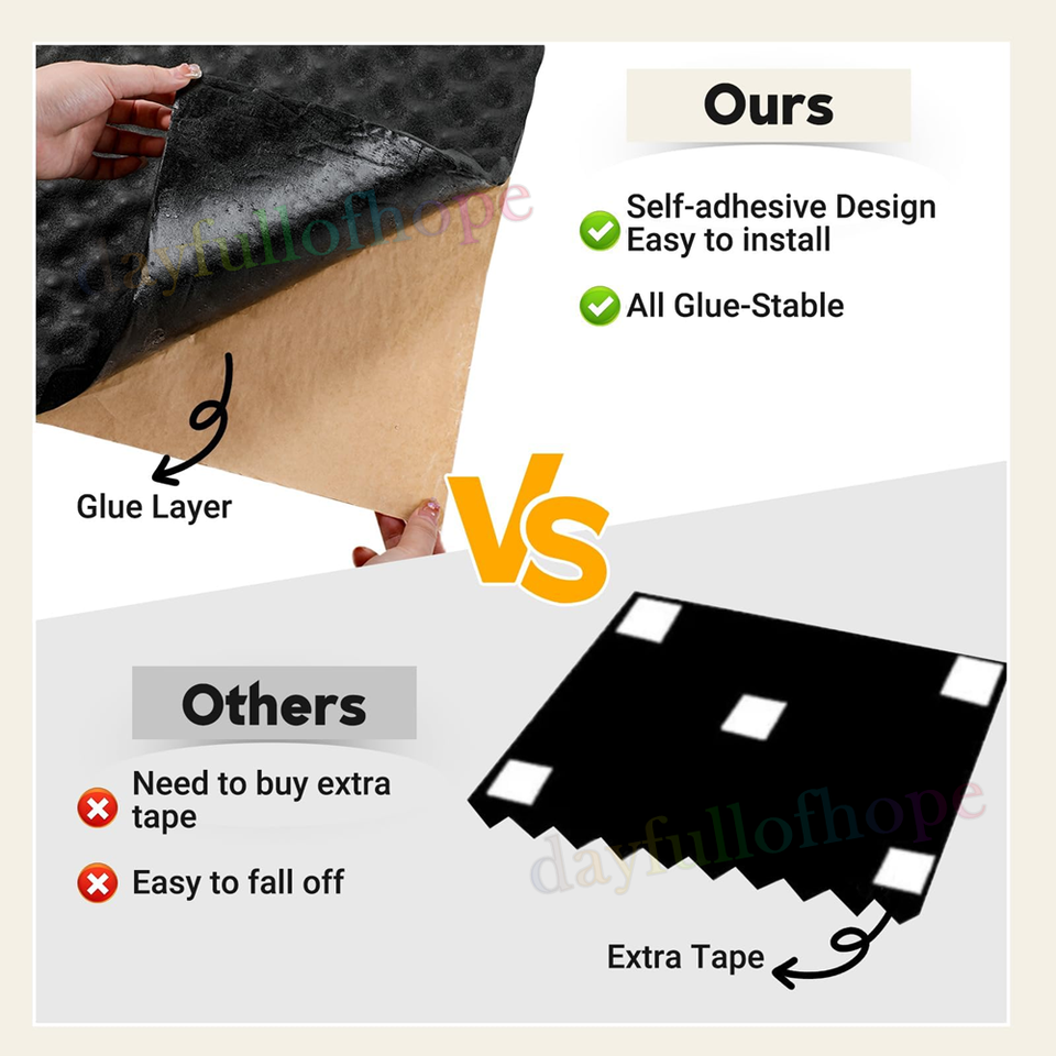 10m Acoustic Wall Panels Studio Sound Proofing Sound Diffusers ...