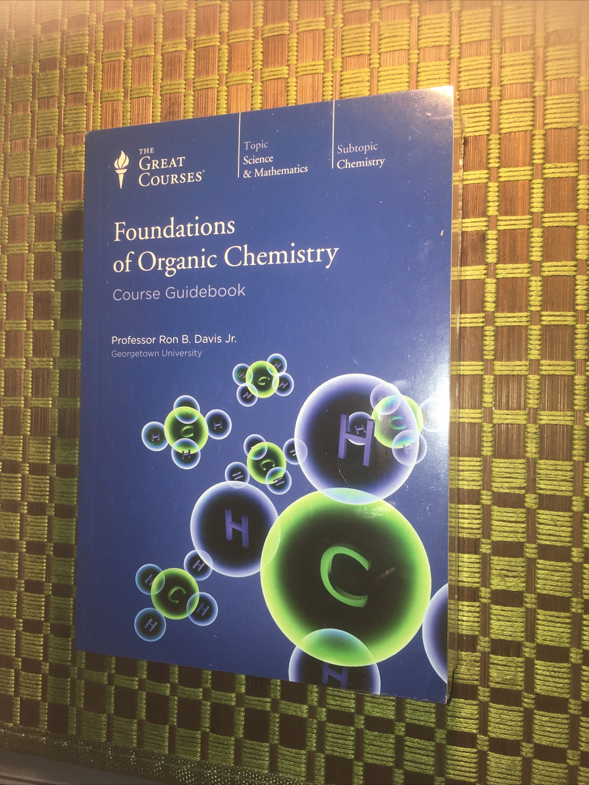 Foundations of Organic Chemistry by Ron B. Davis Jr. (2014, DVD ...