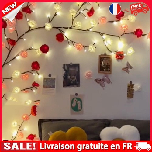 fr Flower Branch LED Light Creative Wall Decor Light for Living Room (1 ...