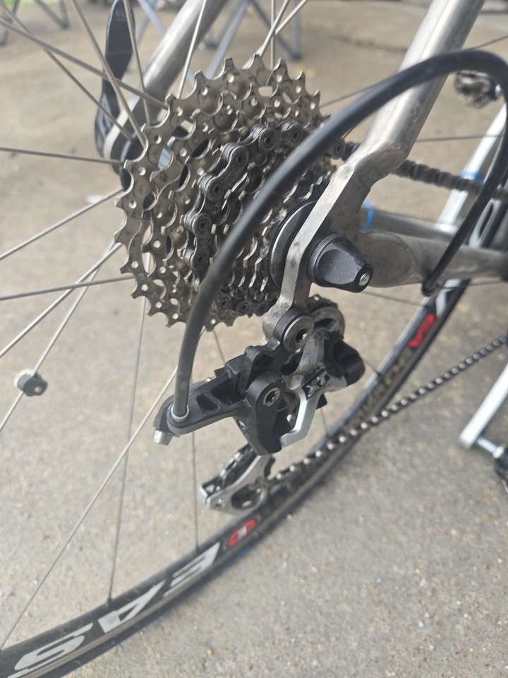 Merlin Extralight Titanium Bike (Tom Kellogg) 54cm 9sp Dura Ace | eBay