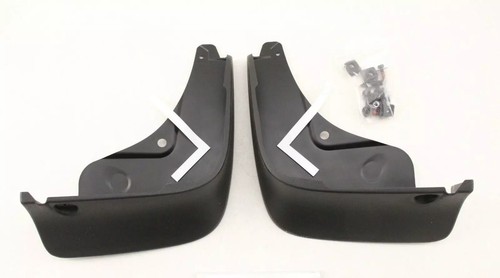 New OEM Front Mud Flaps Slash Guards Set Black 2013-2016 Mazda CX-5 ...