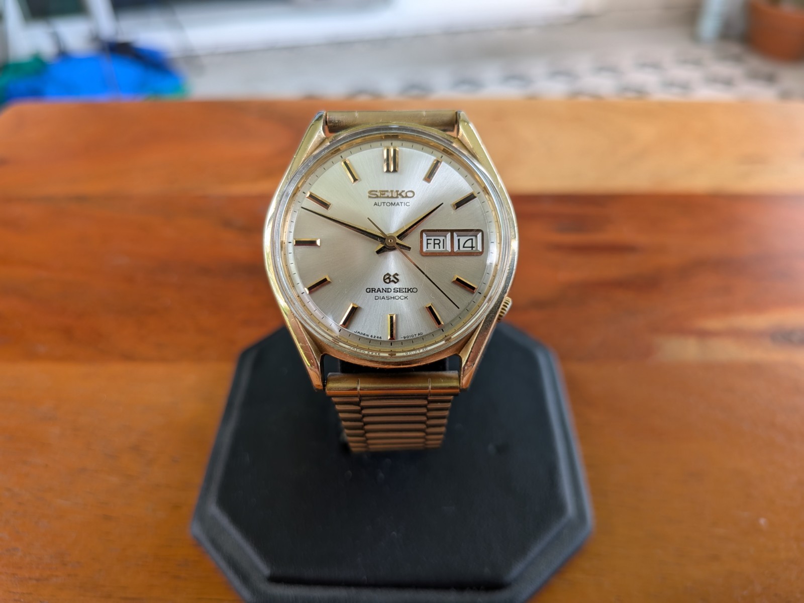 Grand Seiko 6246-9001 Gold Cap 9010 Dial And Hands Ra… - Gem