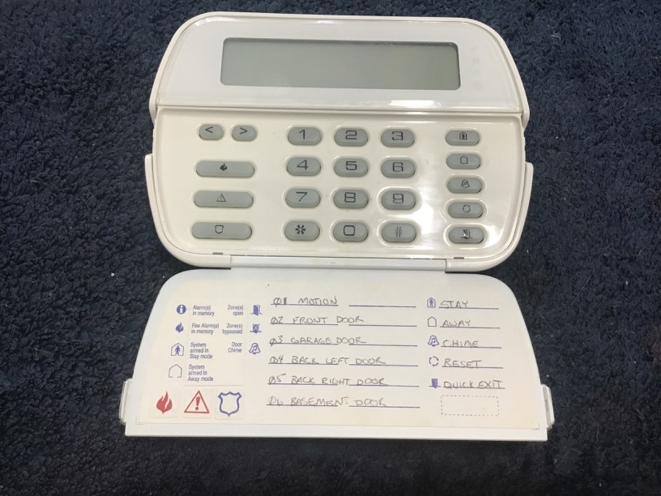 DSC PK5501 Keypad - Tested | eBay