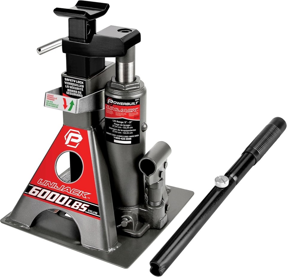 Heavy Duty 3 Ton Car Jack and Jack Stands All-in-One Lift SUV Truck | eBay