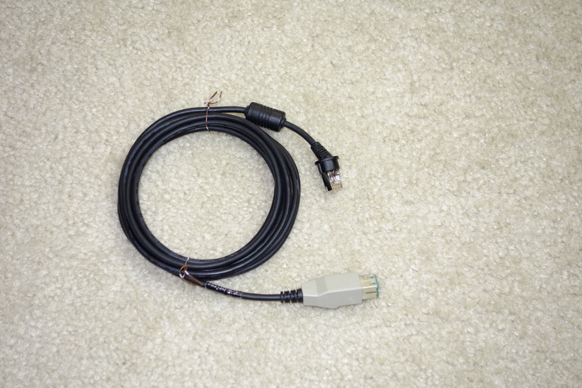 Metrologic 9ft "Double" / "Locking" POS USB Cable for MS7580 Barcode ...