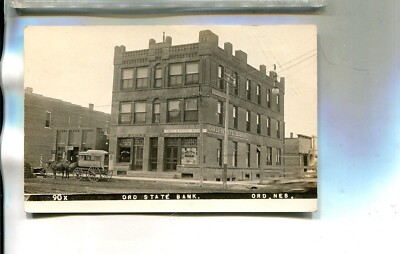 ORD NEBRASKA STATE BANK REAL PHOTO POSTCARD 1359S | eBay