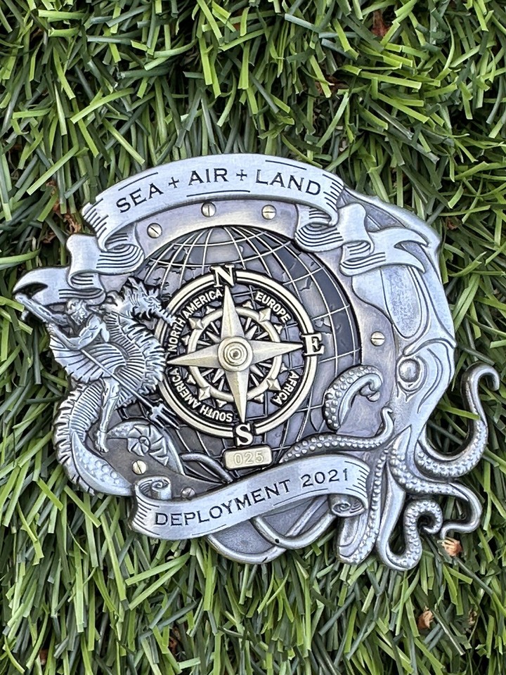 Awesome NSW SEAL Team 10/Ten Deployment 2021 Challenge Coin | eBay