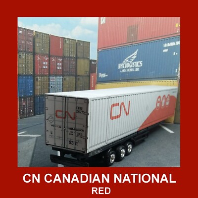 HO Gauge CN Intermodal Model Shipping Containers Card Kits 45ft,48ft ...