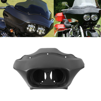 Matte Black Inner & Outer Headlight Fairing For Harley FLTR Road Glide ...