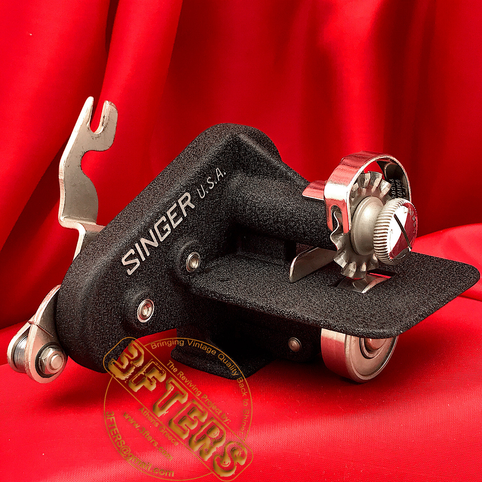 Vtg SINGER Pinking Attachment Godzilla Pinker Featherweight 221 222 201 ...