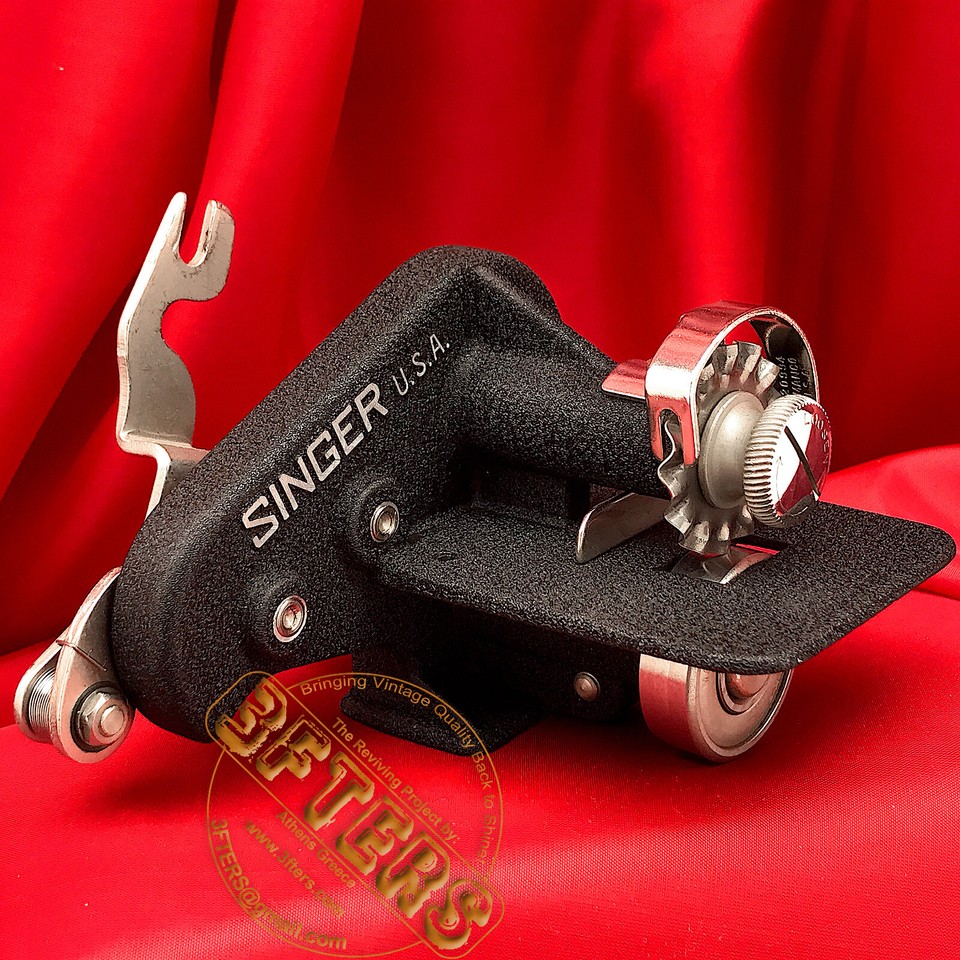 Vtg SINGER Pinking Attachment Godzilla Pinker Featherweight 221 222 201 ...
