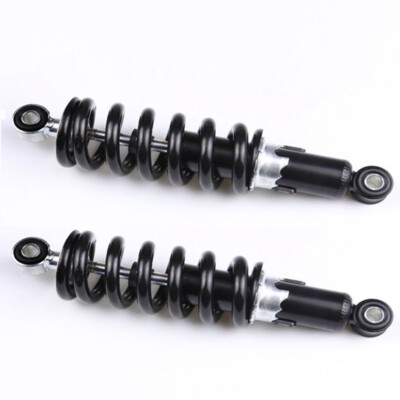 Pair 1200lbs 270mm Rear Shock Absorber Suspension Dirt Pit Trail Bike ...