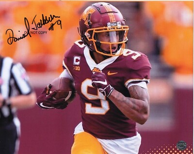 DANIEL JACKSON - MINNESOTA GOLDEN GOPHERS Autographed Signed 8x10 ...