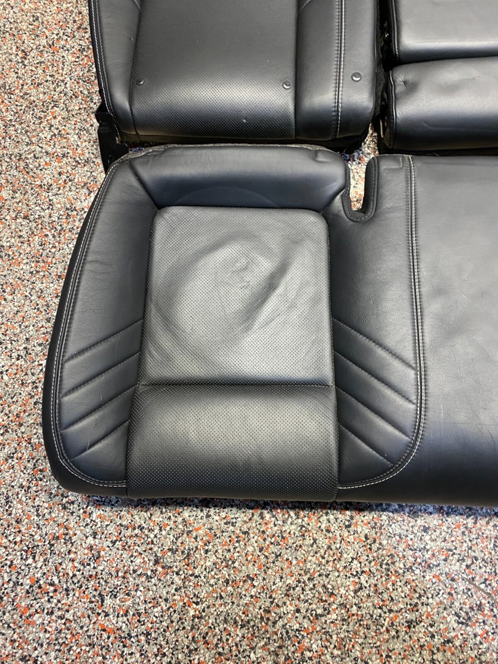 2016 Dodge Challenger Hellcat OEM Full Black Leather Front and Rear ...