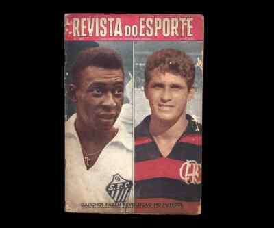 Magazine Pelé Soccer Fottball Brazil REVISTA DO ESPORTE 1968 ** RARE ...